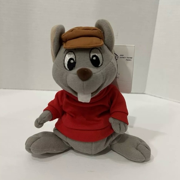 Toys | Disney Store Plush The Rescuers Bernard Mouse Bean Bag 7 Stuffed ...